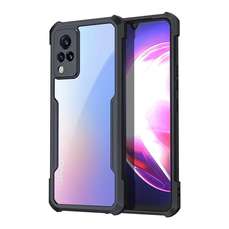 Shockproof Case For VIVO V21 Case Transaparent Fashion Protective Phone ...
