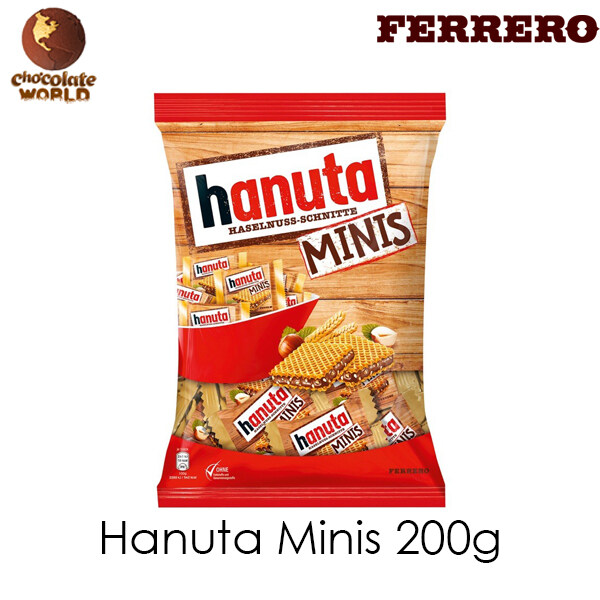 Ferrero Hanuta Minis 200g 18pcs (Made in Germany) | Lazada