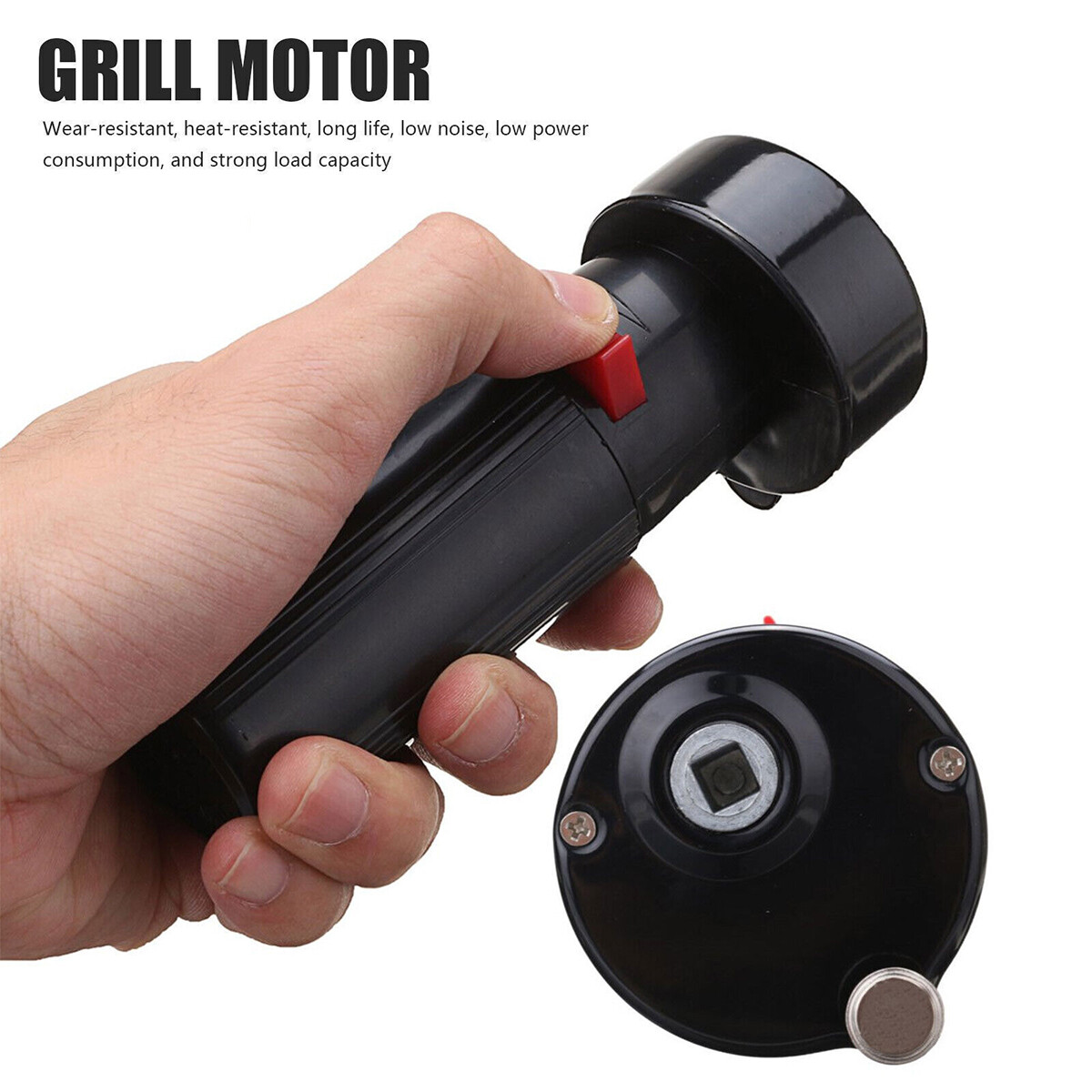 Rotisserie Grill Kit สำหรับ Bbq Rotator Motor หรือ Rotary Fork ชุดไฟฟ้า ...