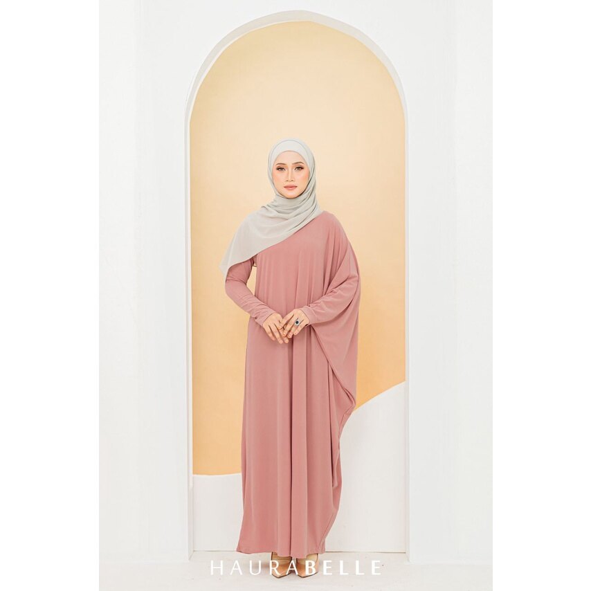 [ Ready Stock ] Lubna Abaya by Haurabelle | Lazada