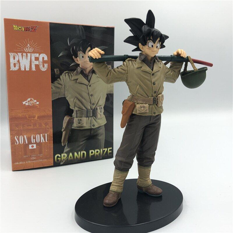 Dragon Ball Z Goku Travel Jacket Ver. PVC Action Figure Goku Shoulder ...