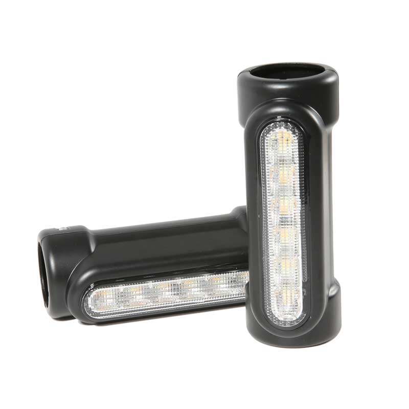 Chrome Motorcycle Highway Bar Switchback Driving Light White Amber LED ...