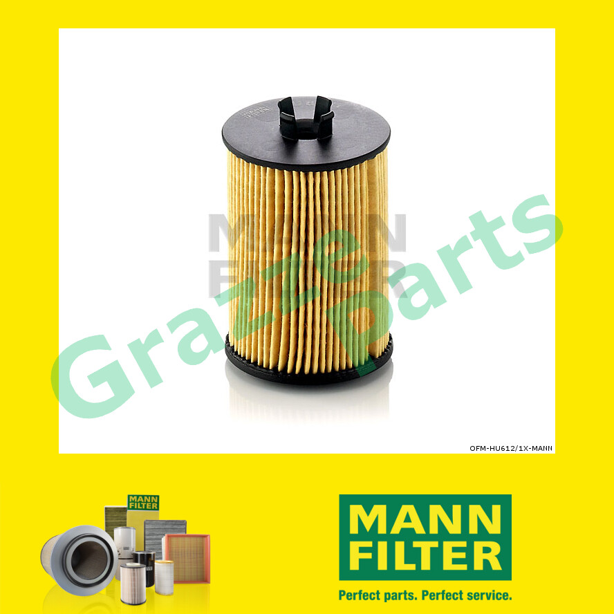 100% Original Mann Oil Filter HU612/1X HU 612/1 X OX 382D for Mercedes ...