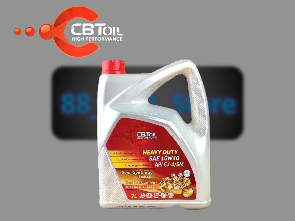 CBT OIL 15w40 API CI-4 Plus Semi Synthetic Diesel Car Engine Oil ...