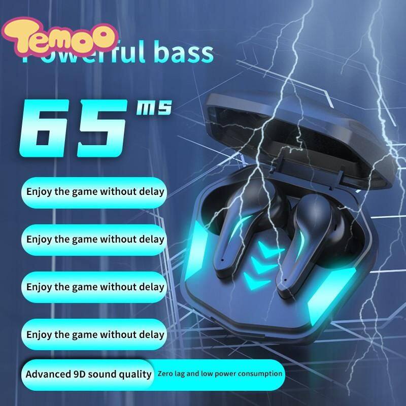 Temoo MD188 TWS หูฟังสเตอริโอ5.1,ความละเอียดต่ำสำหรับเล่นเกมชุดหูฟัง ...