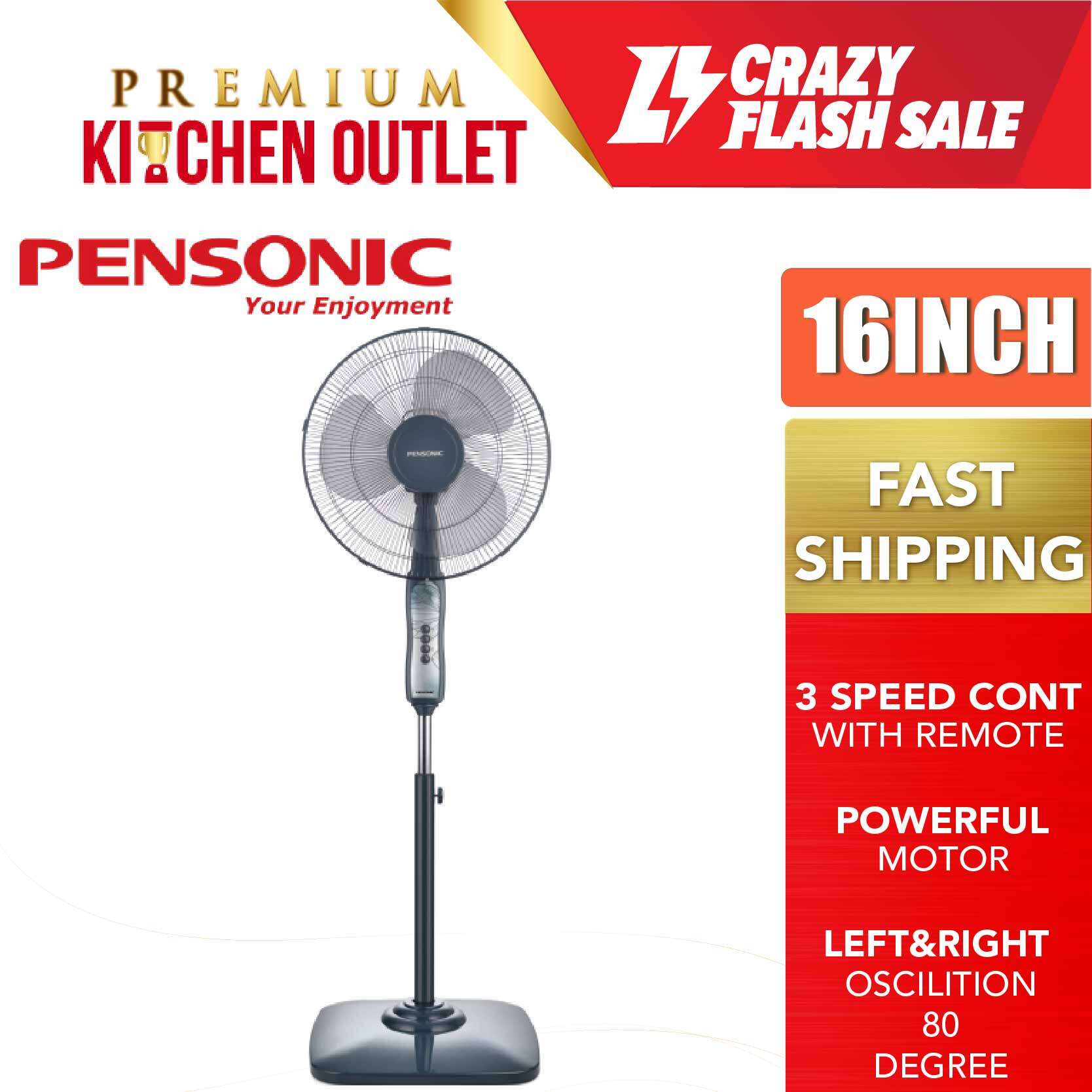 Pensonic 16” Stand fan PSF-4507(Kipas Berdiri Kipas Sejuk 16 Inch Stand ...