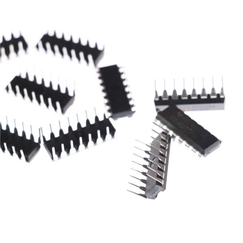 10PCS CD4017BE 4017 CD4017 Decade Counter Divider IC - LANGTING - ThaiPick