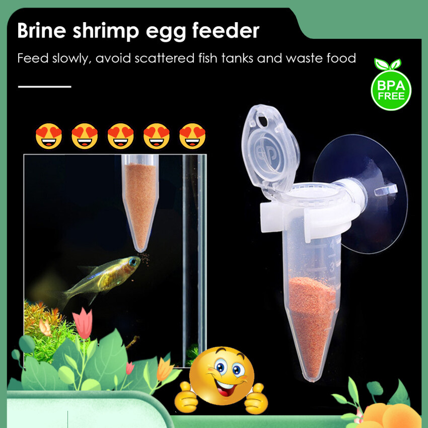 【Shipping In 24h】Automatic Fish Feeder Brine Shrimp Feeder Red Worm ...