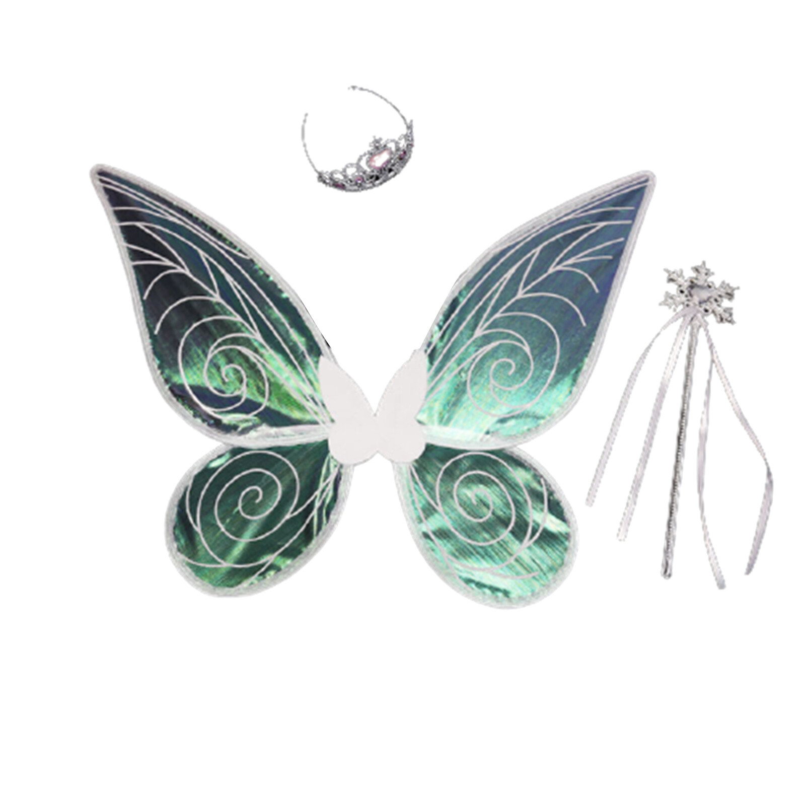 Bernice 2022รูปแบบใหม่3ชิ้นนางฟ้าชุดปีกผีเสื้อไม้กายสิทธิ์คาดศีรษะสไตล์ ...