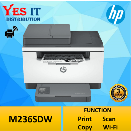 HP LASERJET MFP M236SDW MULTI-FUNCTION MONO PRINTER ( PRINT / SCAN ...