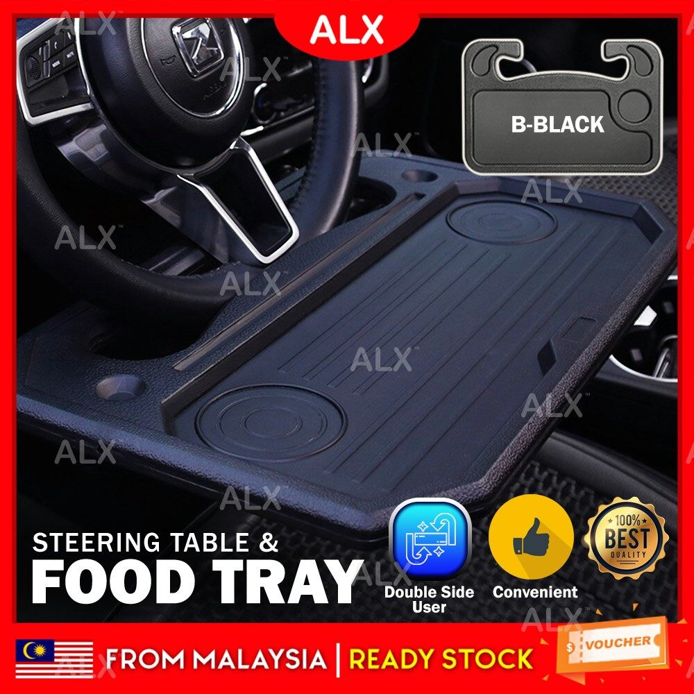 ALX Car Steering Wheel Table Multifunctional Car Laptop Desk Food Tray ...