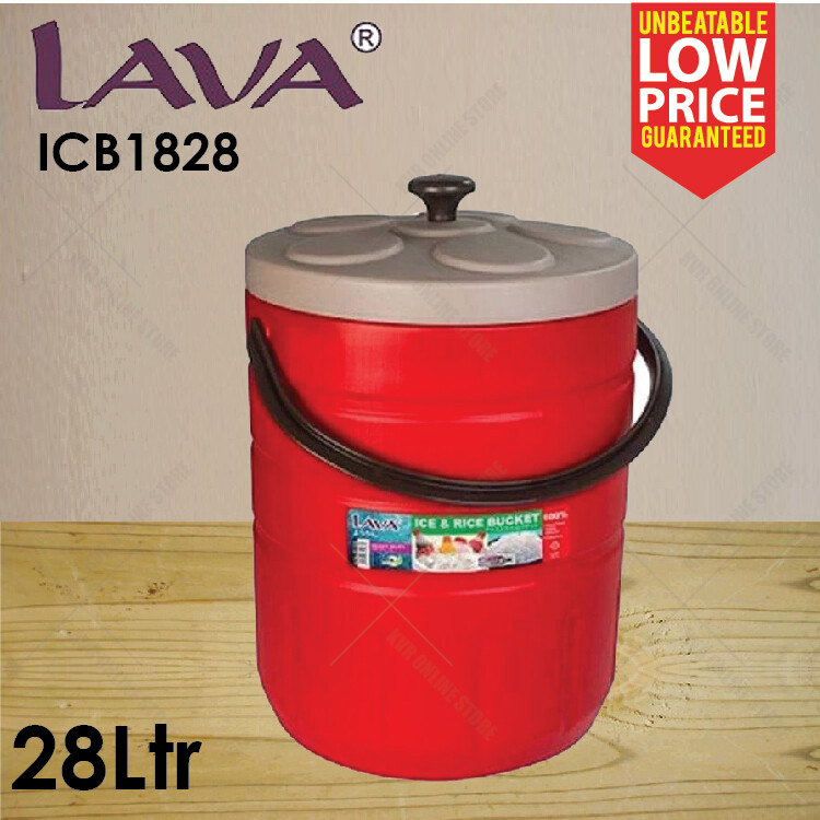 LAVA Ice & Rice Bucket Cooler Box Container / Baldi Ais & Nasi | Lazada