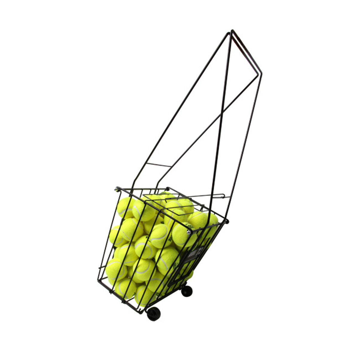 72 Tennis Sport Ball Pick Up Hopper Basket Portable Stand Storage ...