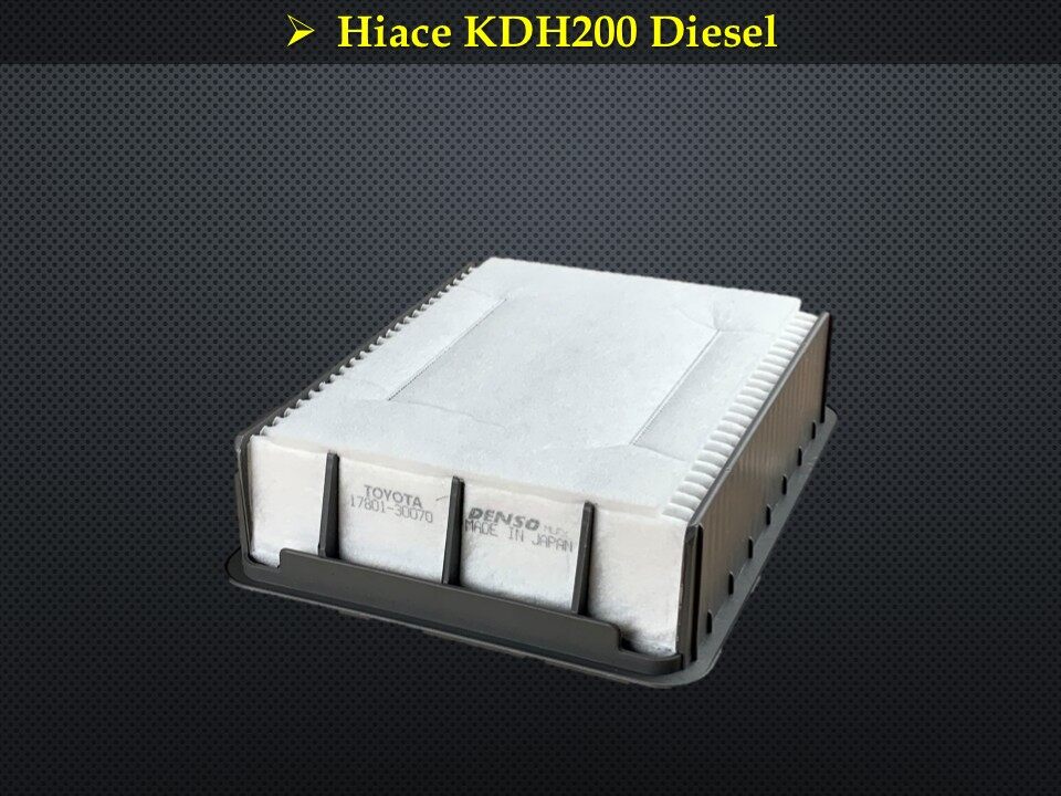 Toyota - Hiace KDH200 Diesel Air Filter 17801-30070 | Lazada