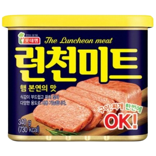 Lotte Luncheon Meat Series Pork/ Chicken 韩国乐天午餐肉系列 猪肉/ 鸡肉 340g | Lazada