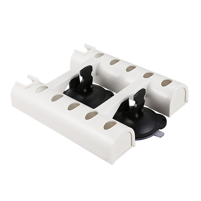 Fishing Vertical 2 Link Rod Holder Multi-function Suction Cup Protector ...