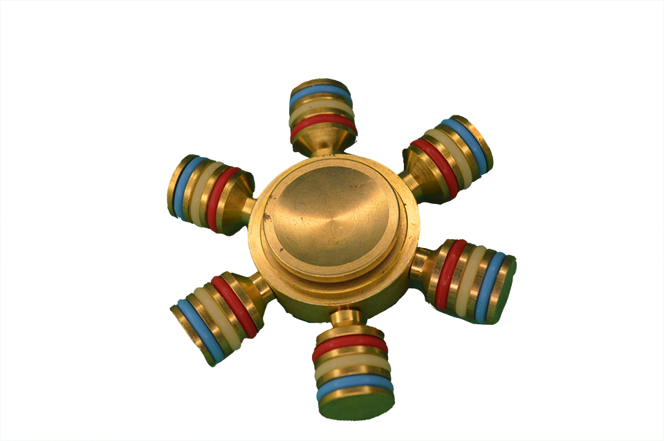 Fidget Spinner Gold Cylinder Special Edition | Lazada