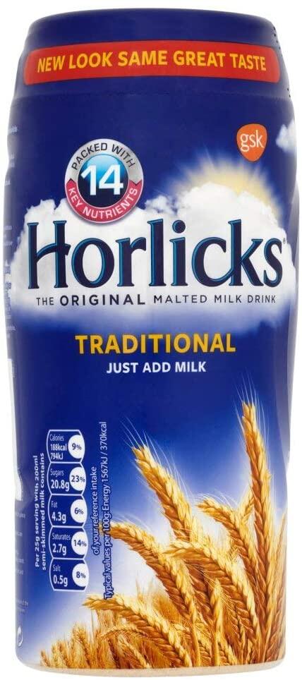 Horlicks Original [Traditional] Malted Milk Drink 500g instant import ...