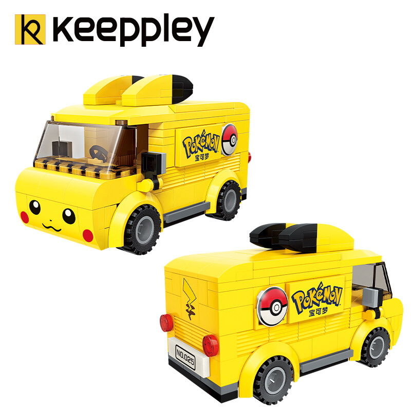 เกม: Pokemon - Pikachu การ์ตูนคอลเลกชันตัวเลขการกระทำบล็อกตัวต่อรถของ ...