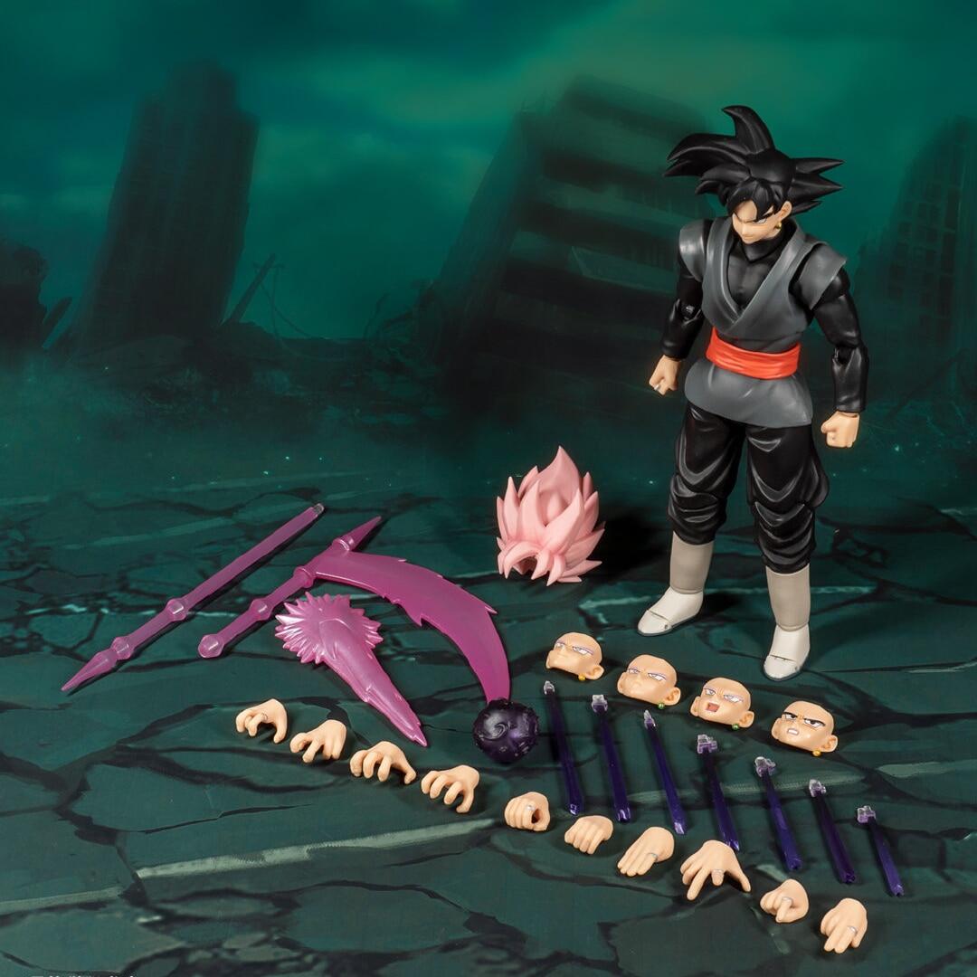 In Stock Dragon Ball Demoniacal Fit DF SHF Chosen Ones Black Goku ...