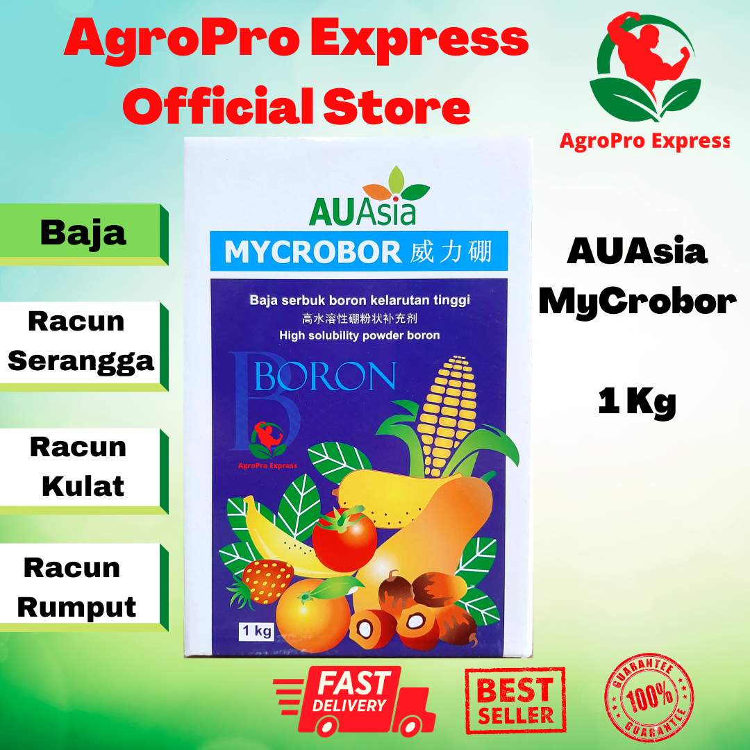 AUAsia MyCrobor 1KG Foliar Fertilizer Baja Foliar Disodium Octaborate ...