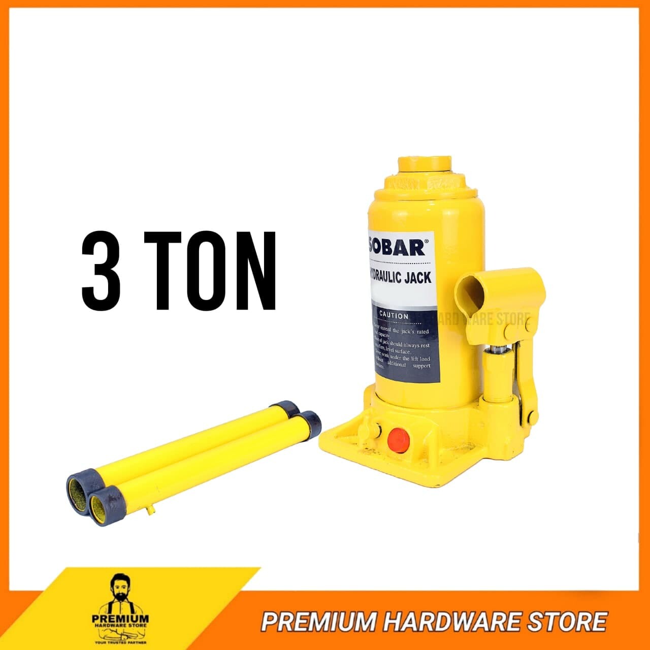 SOBAR Heavy Duty 2~20 Ton Hydraulic Bottle Jack Car Lorry Lifting Jack ...