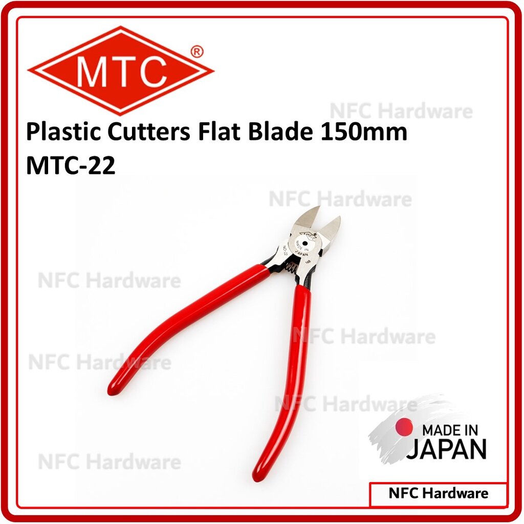 MTC-22 Plastic Cutters Flat Blade 150mm | Lazada