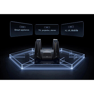 Xiaomi router 10000 XIAOMI 10 Gigabit Router WIFI Tri-band Dual 10G ...
