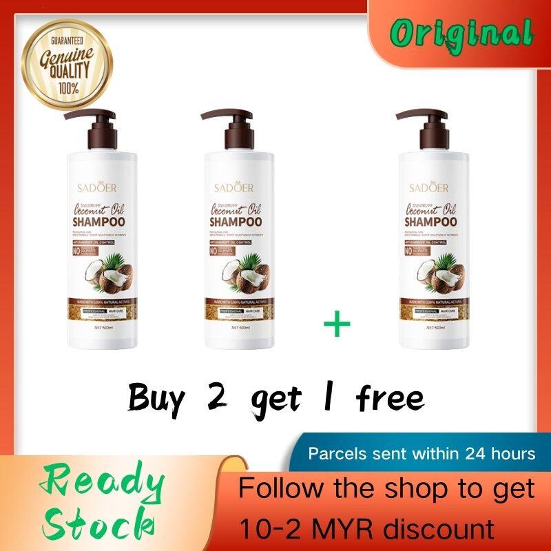 Natural coconut oil Anti dandruff shampoo kelemumur ubat kelemumur kepala psoriasis shampoo ...