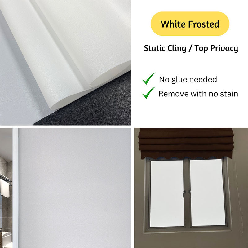 Frosted Window Tinted Film Privacy Window Film Privacy Anti UV Frosted ...