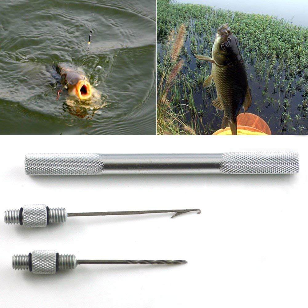 Carp Fishing Baiting Needle Swinger Driller Set / 2 In 1 Fishing Rig ...