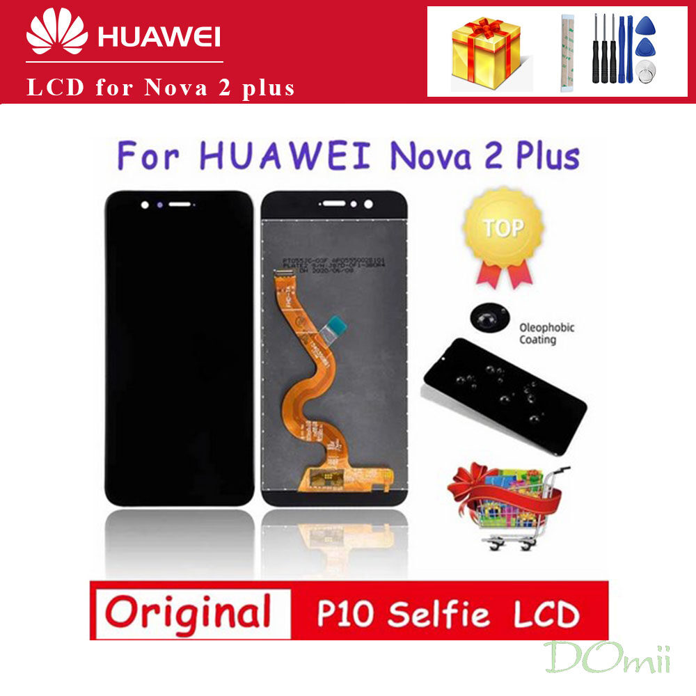 5.5inch Original DIsplay For Huawei Nova 2 Plus BAC-L23 BAC-L21 LCD Touch Screen Assembly ...