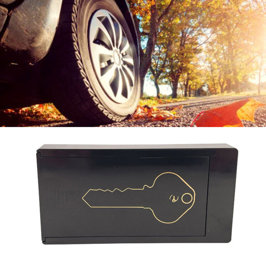 Creative Magnetic Black Key Safe Box Car Key Holder Hidden Storage ...