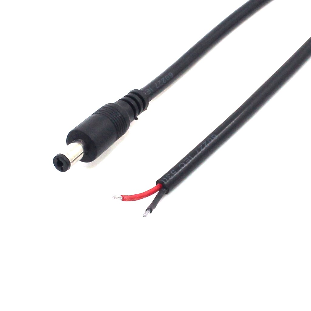 12V 10A DC Female/Male Cable Wire Connector For 3528 5050 LED Strip ...