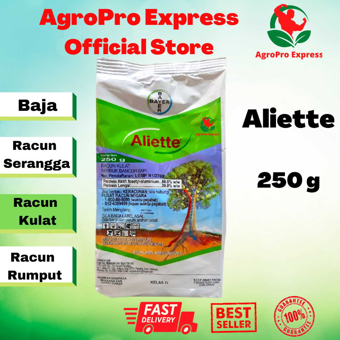 Bayer Aliette 250g / 1kg Racun Kulat Rawatan Kanker Pokok Durian Batang ...
