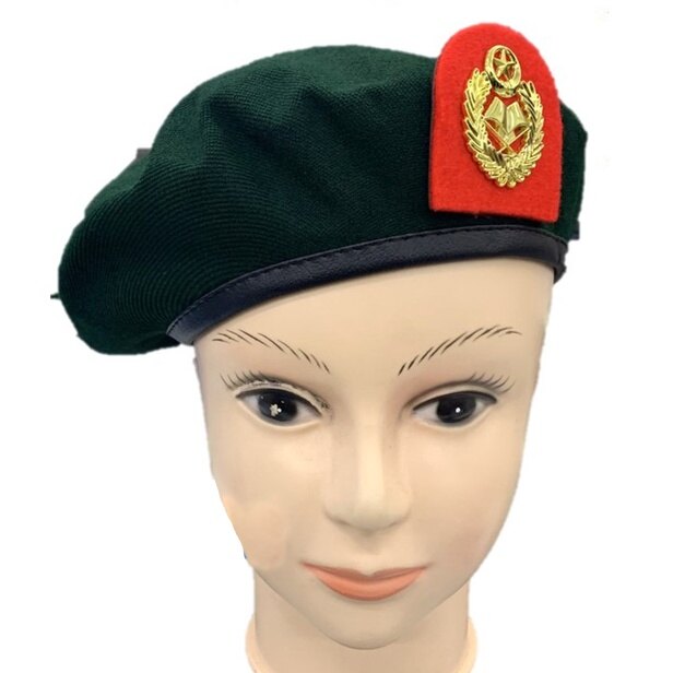 Beret Kadet Remaja Sekolah ( KRS ) ( TKRS ) Topi KRS WARNA HIJAU GELAP ...