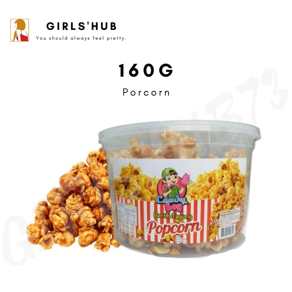 GIRLS'HUB 【Ready Stock】Candy Boy Popcorn Caramel Karamel Bertih Jagung ...