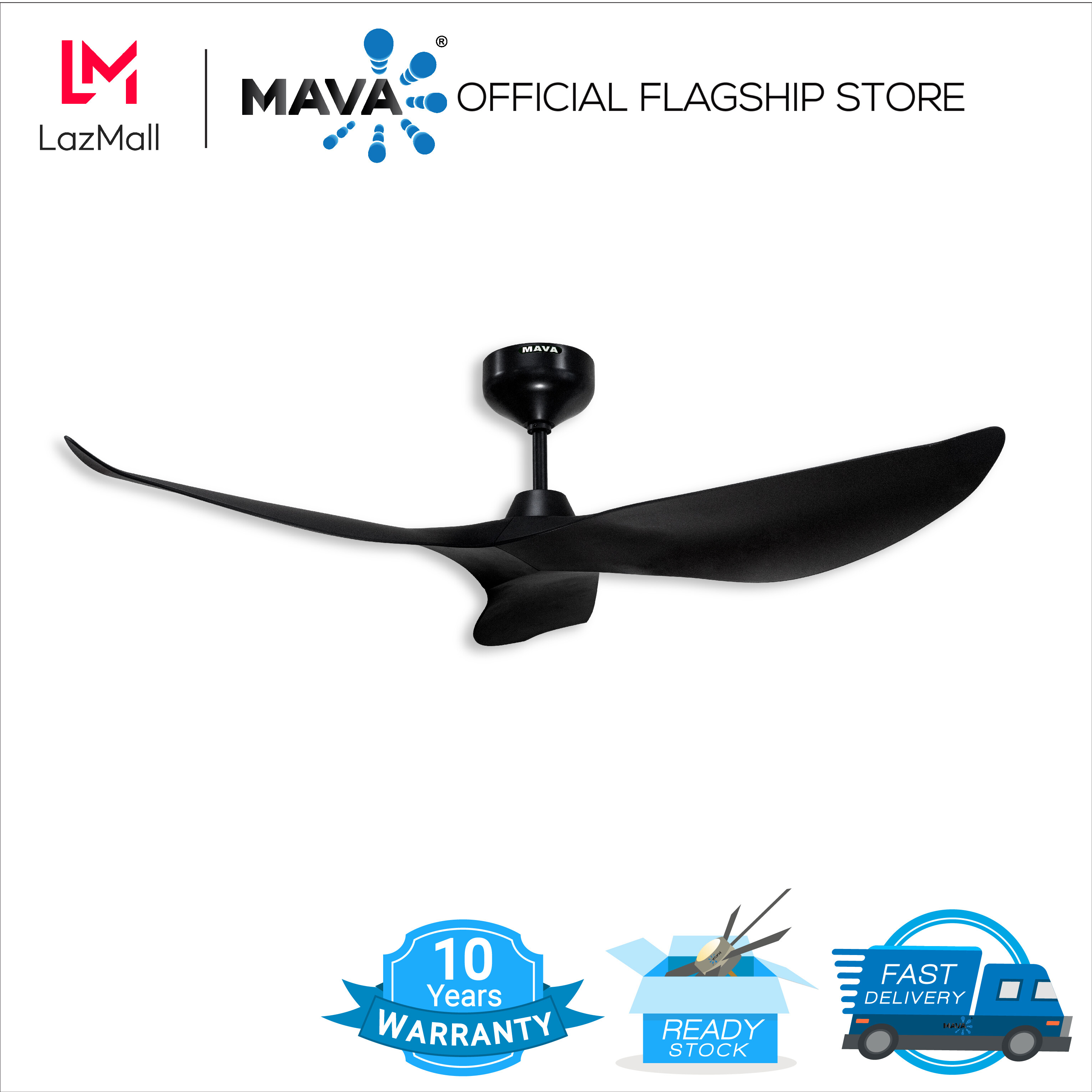 APP & Remote Control Smart Mava PORTOVA Ceiling Fan [POWERFUL WIND ...