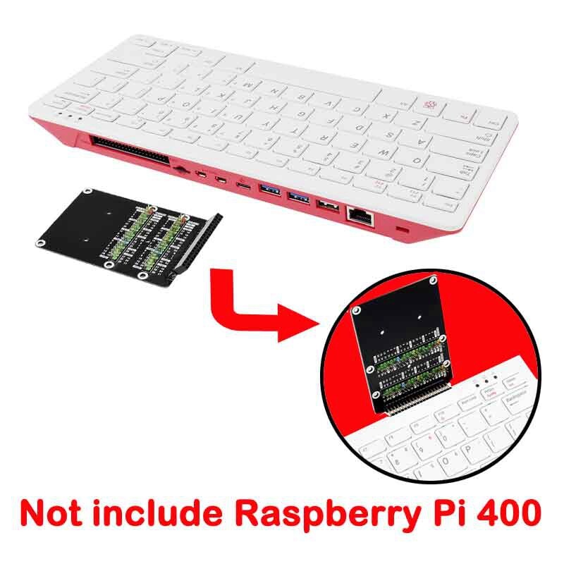 Expansion Board for Raspberry Pi Interface Adapter Module Oblique Vertical for Raspberry Pi 400 ...