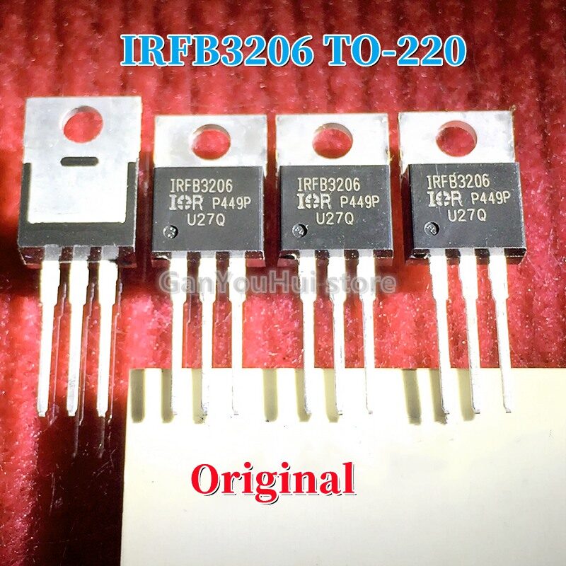 5ชิ้นต้นฉบับ IRFB3206PBF ถึง-220 IRFB3206 TO220ทรานซิสเตอร์ใหม่แบบ ...