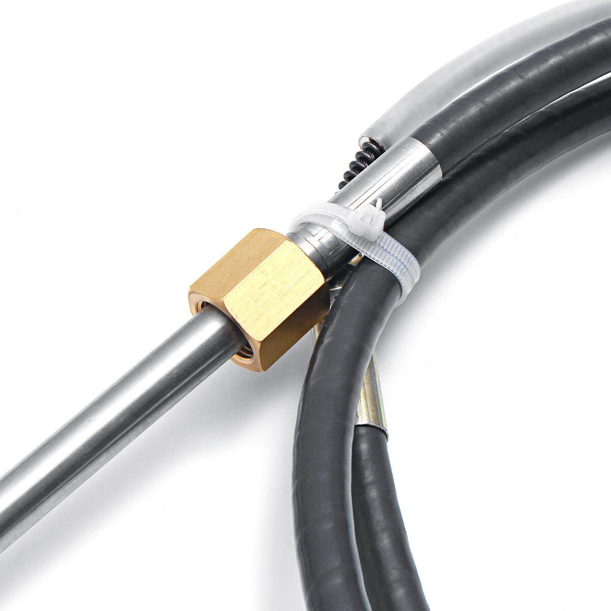 10FT Marine Engine Turbine Rotary Steering System Boat Mechanical Cable ...