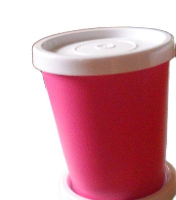 Tupperware Pretty Pastel Cup 180ml Pink White Seal - 1pc | Lazada