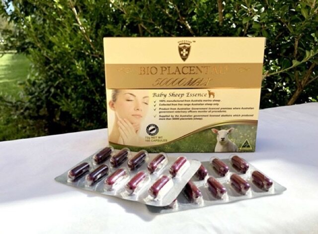 Wealthy Health-Bio Placental 100000 Max Baby Sheep Essence 100 Capsules ...