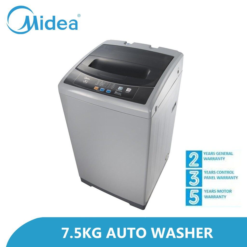 2022 OFFER MIDEA 7.5kg Fully Auto Washing Machine MFW-EC750 MFW-E75S ...