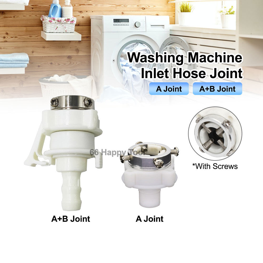 Washing Machine Hose Joint (AB Joint/A Joint) Washer Water Inlet Pipe ...