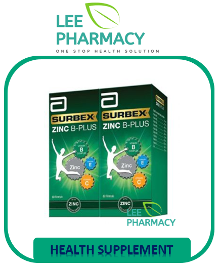 Abbott Surbex Zinc Energy Booster 2x60's [Multivitamin] | Lazada