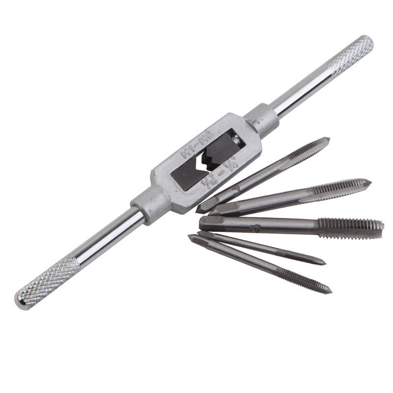Threaded Tap Tapping Tool Plate Tooth Set Manual Tapping Opener Drill