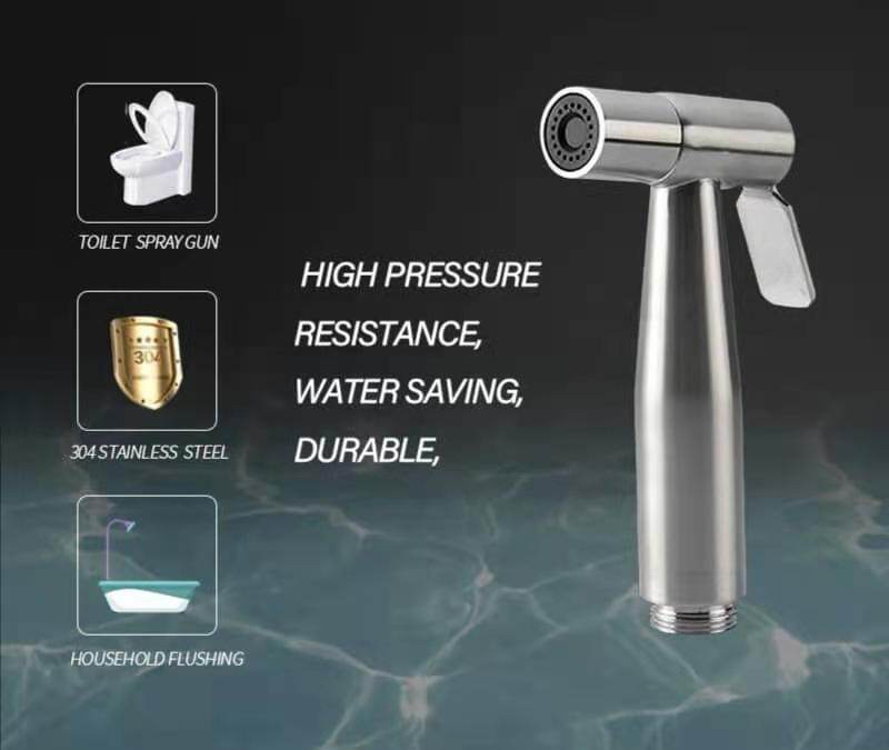 Stainless Steel sus 304 spray Hand Bidet only | Lazada
