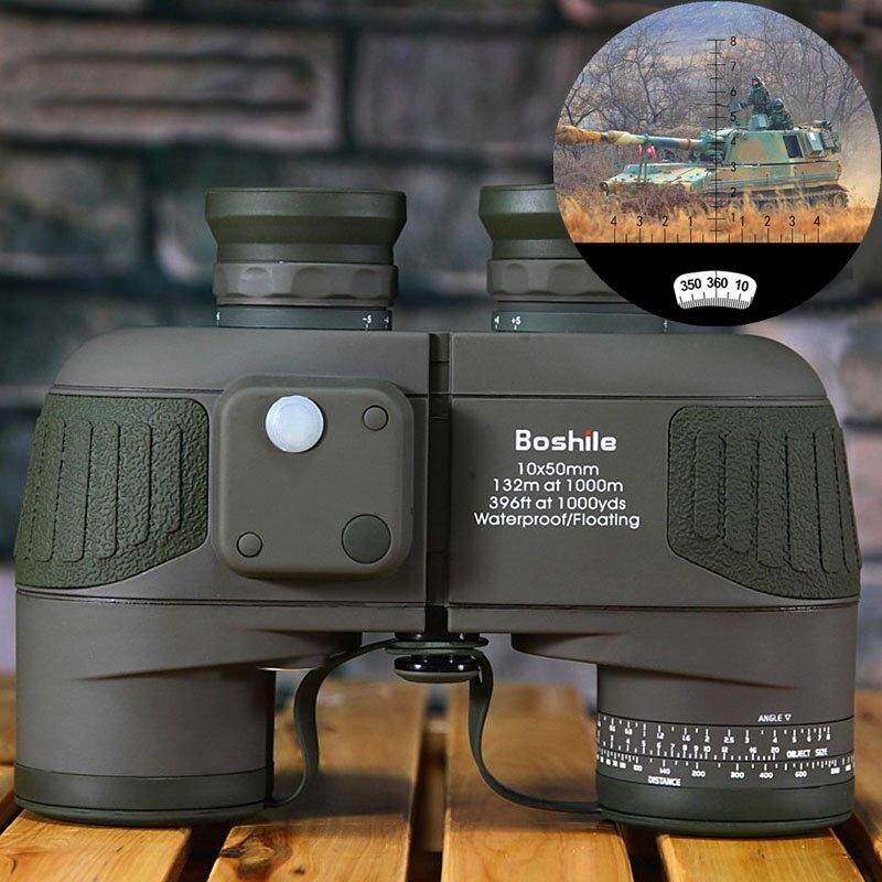 100% waterproof protection 10x50 Military Marine Binoculars Waterproof ...