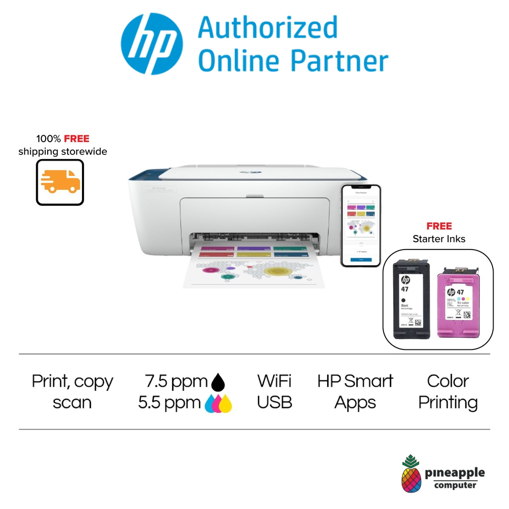 HP DeskJet Ink Advantage Ultra 4828 All-in-One Wireless Printer ...
